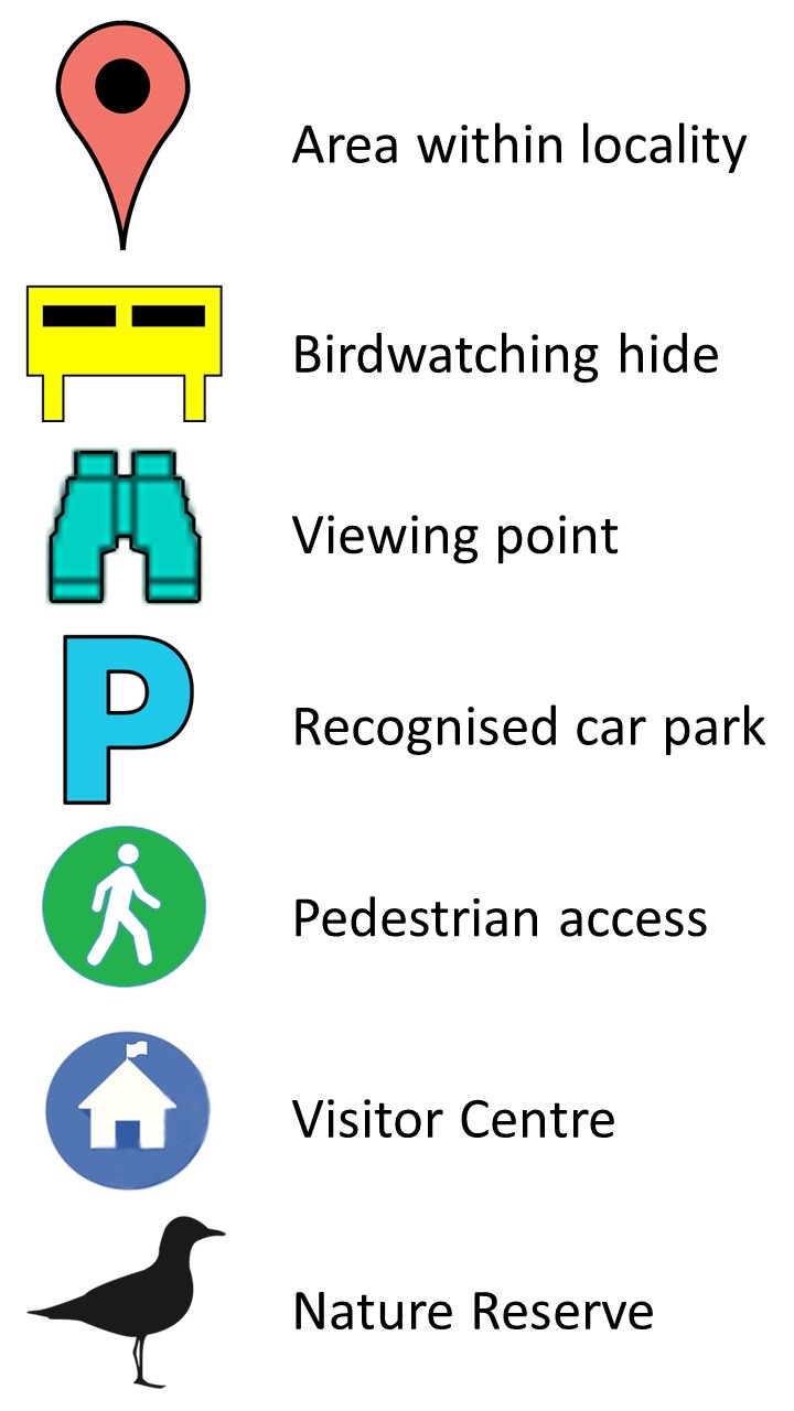 Birding Location Maps – Northants birds